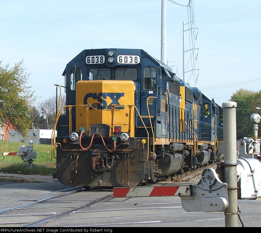 CSX 6038 D729 Eastward